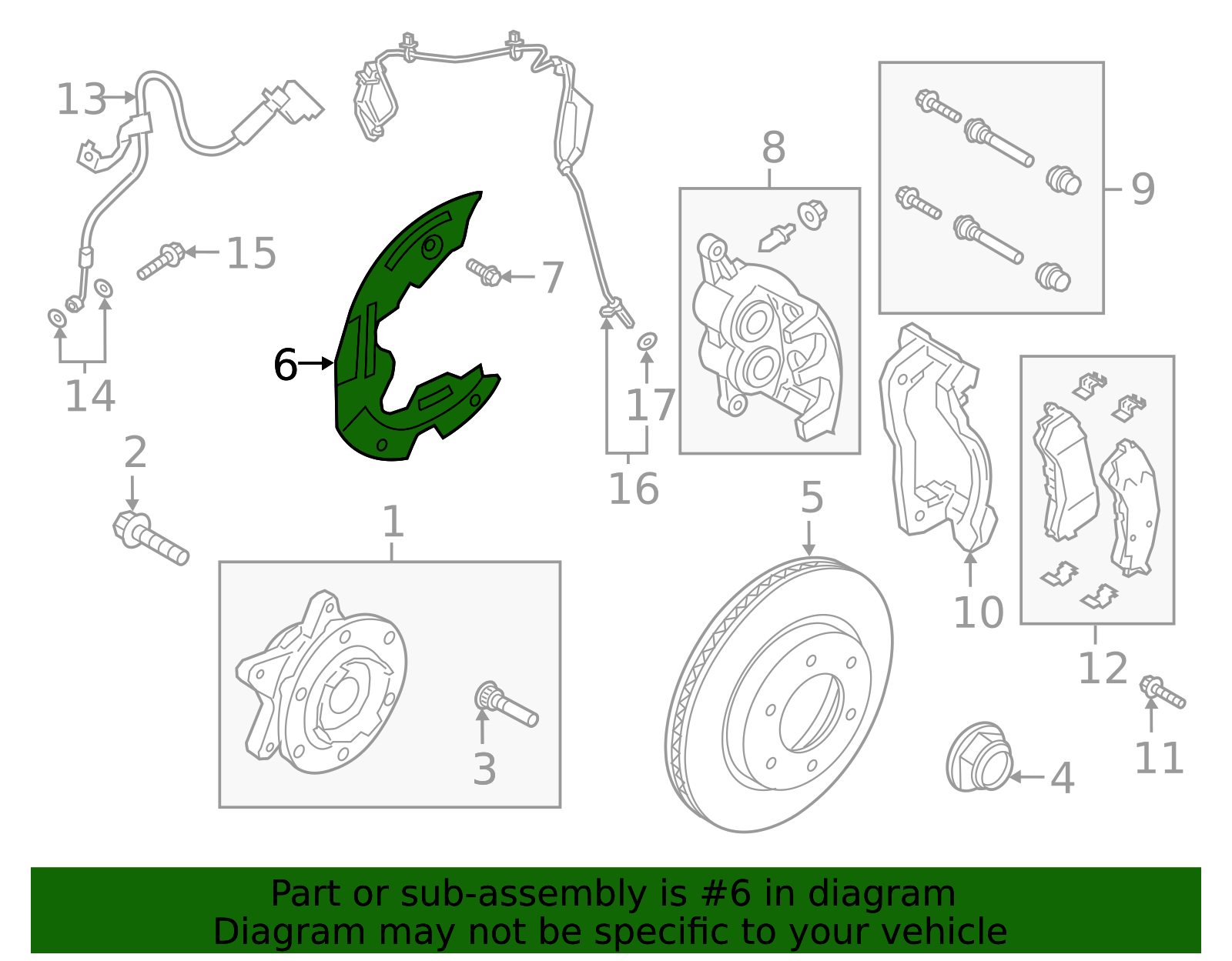 kb3z2k004a - Ford Splash Shield 2019-2024 Ford | Performance Auto Parts