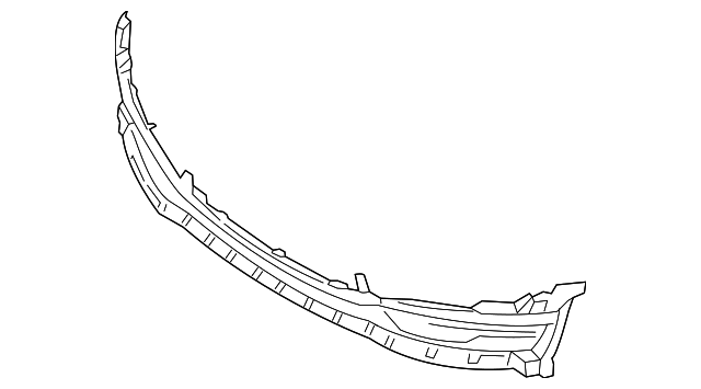 2017-2019 Genesis G90 Lower Grille 86560-D2000 | Hyundai OEM Parts ...