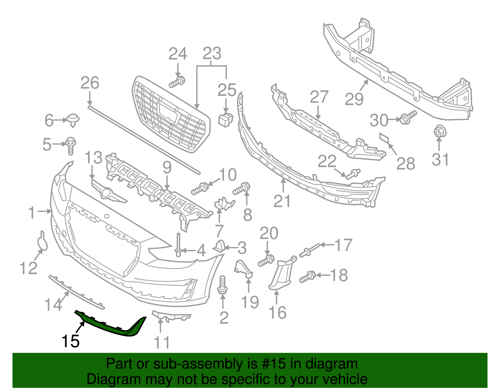 2017-2019 Genesis G90 Outer Molding 86563-D2000 | World OEM Parts Hyundai