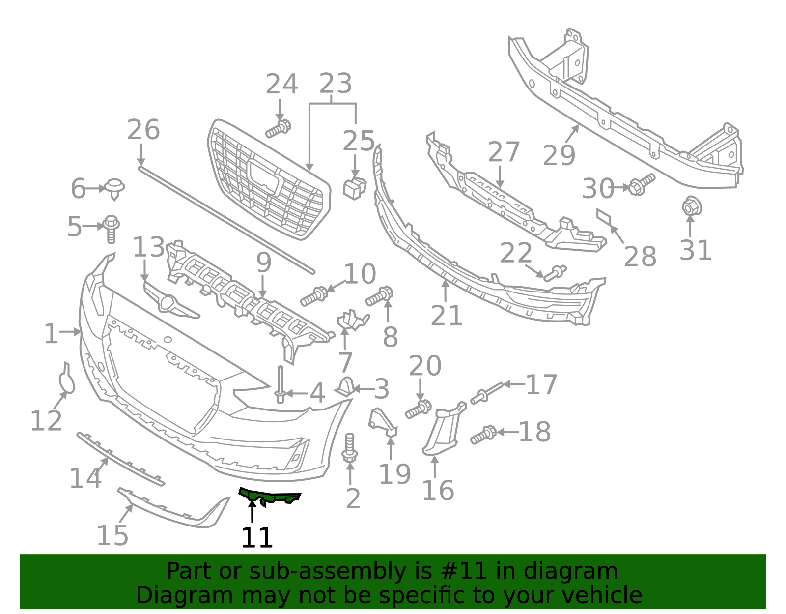 2017-2019 Genesis G90 Lower Bracket 86553-D2000 | World OEM Parts Hyundai