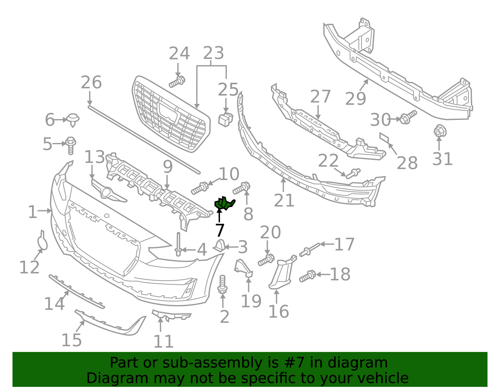 2017-2019 Genesis G90 Upper Bracket 86555-D2000 | MotorMotor