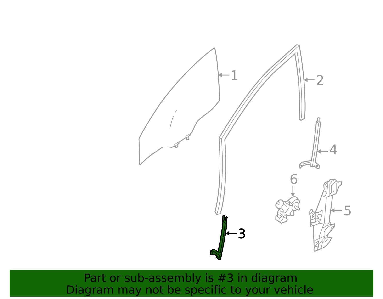 80214-6LE0A - Front Guide 2020-2024 Nissan Sentra | Sullivan Brothers ...