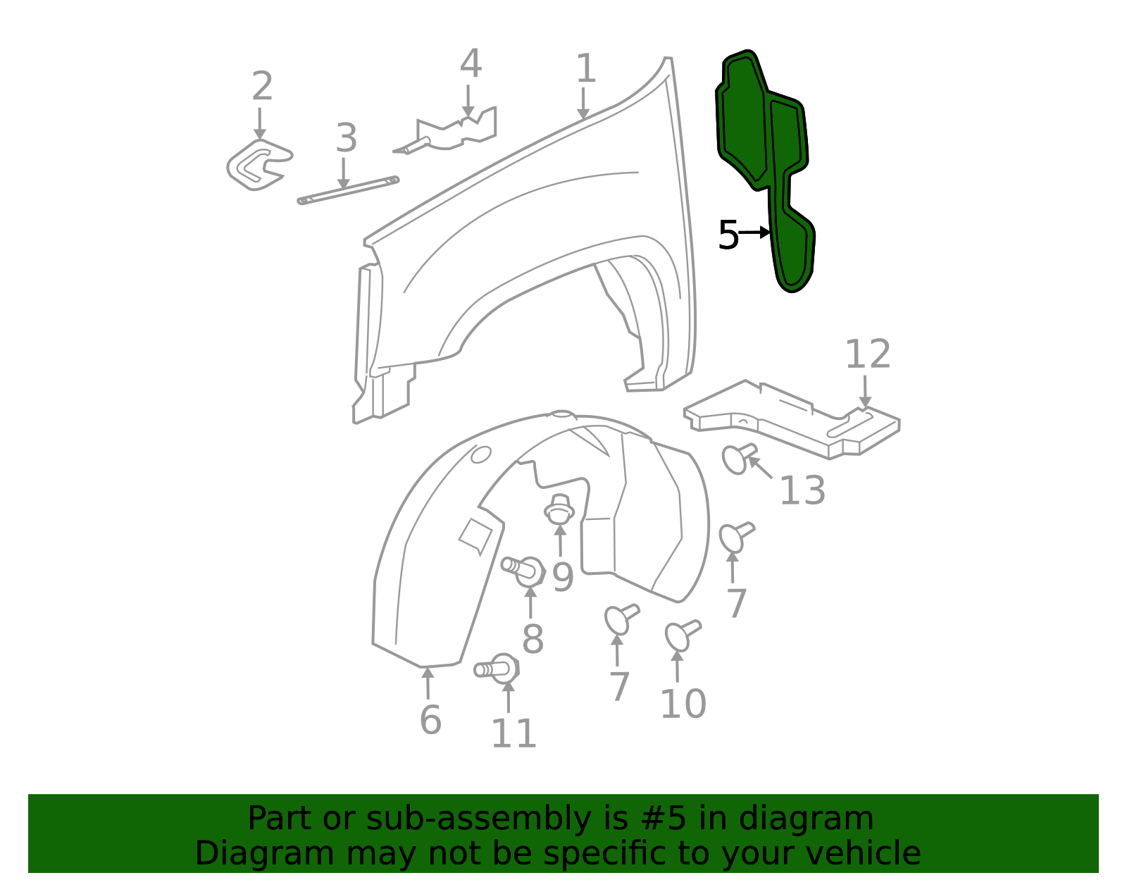 20906466 - OEM GM Rear Insulator | GMPartsCenter.net | GM Parts Center