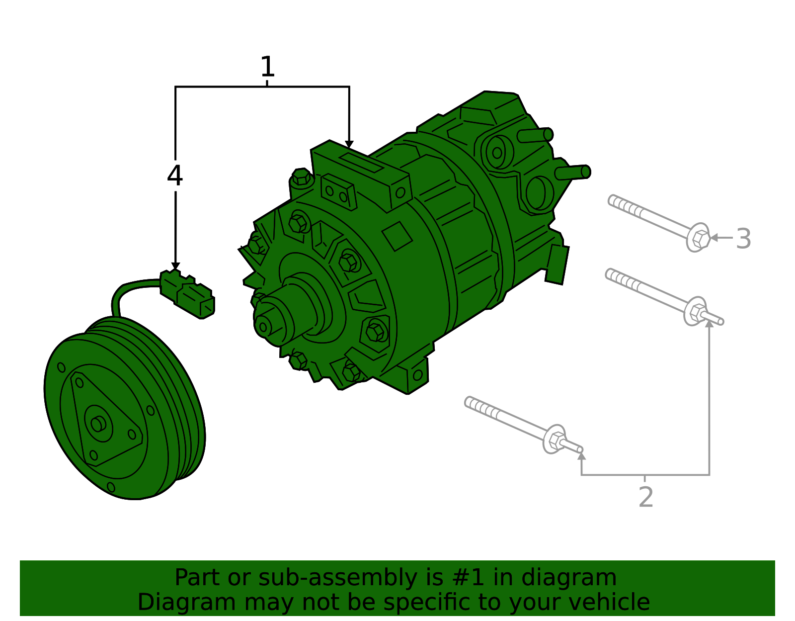 YCC-693 - Compressor Assembly - 2021-2025 Ford Bronco Sport | Eastgate ...