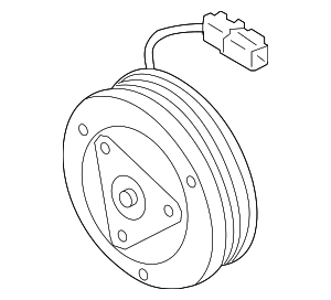 2021-2025 Ford Bronco Sport | A/C Compressor Clutch | JX6Z-19D786-A ...