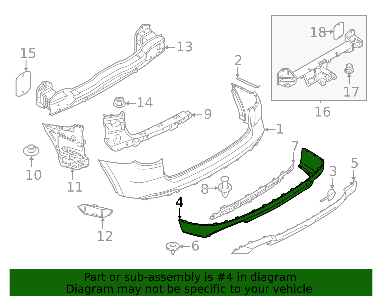 51125a41f88 - Filler Molding (51-12-5-A41-F88) | BMW of South Atlanta Parts