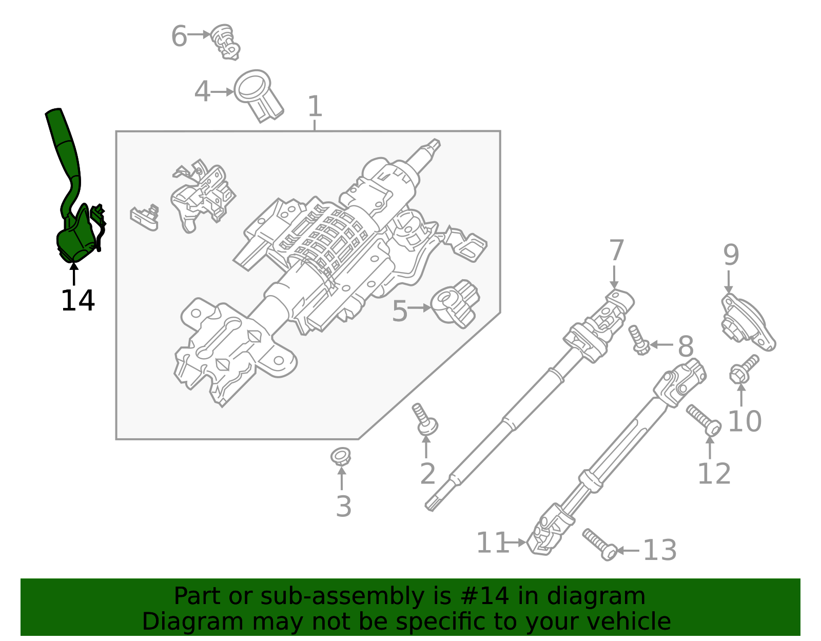 2018-2022 Ford Automatic Transmission Shift Handle JL3Z-7A256-A | OEM ...