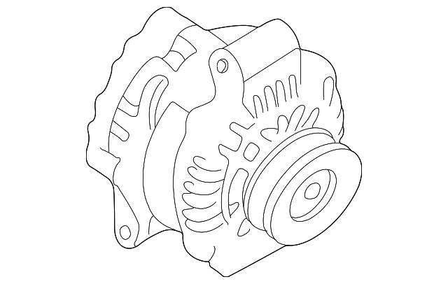 2000-2001 Mazda MPV Alternator GY01-18-300R-00 | Mazda-Parts