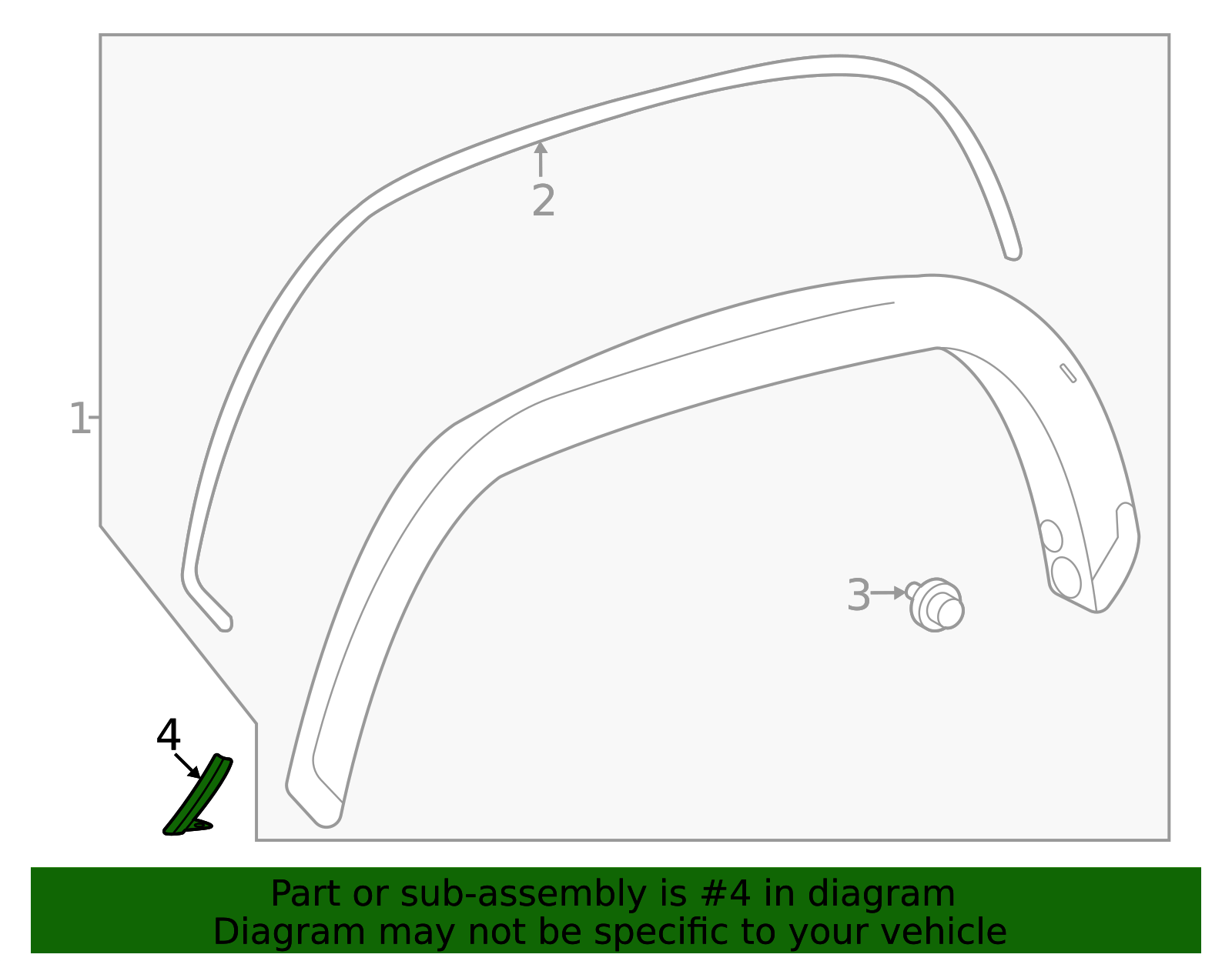 75641-AK020 - 2024 Toyota Tacoma - Truck Bed Molding | Discount Parts ...