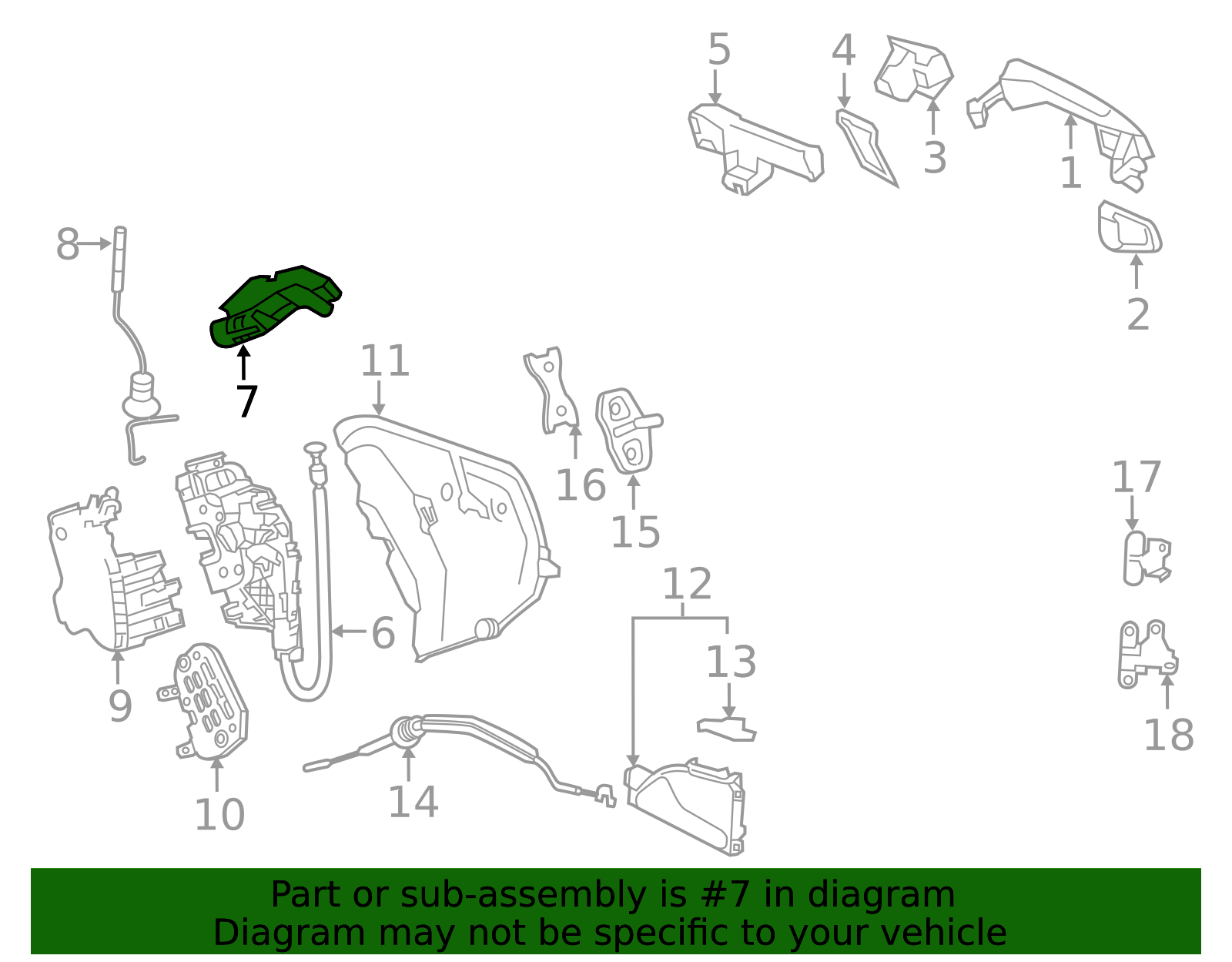 Door Applique - Exterior Accent Trim OEM | AutoNation Parts