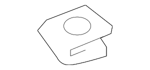 Genuine Toyota Wheel Opening Molding Retainer part# 75392-0C030 for ...