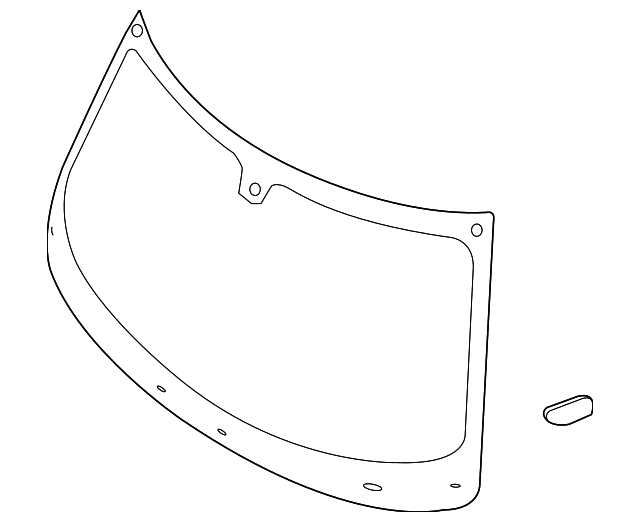 2015-2023 Mopar Windshield 68213474AG | Mopar Parts Canada