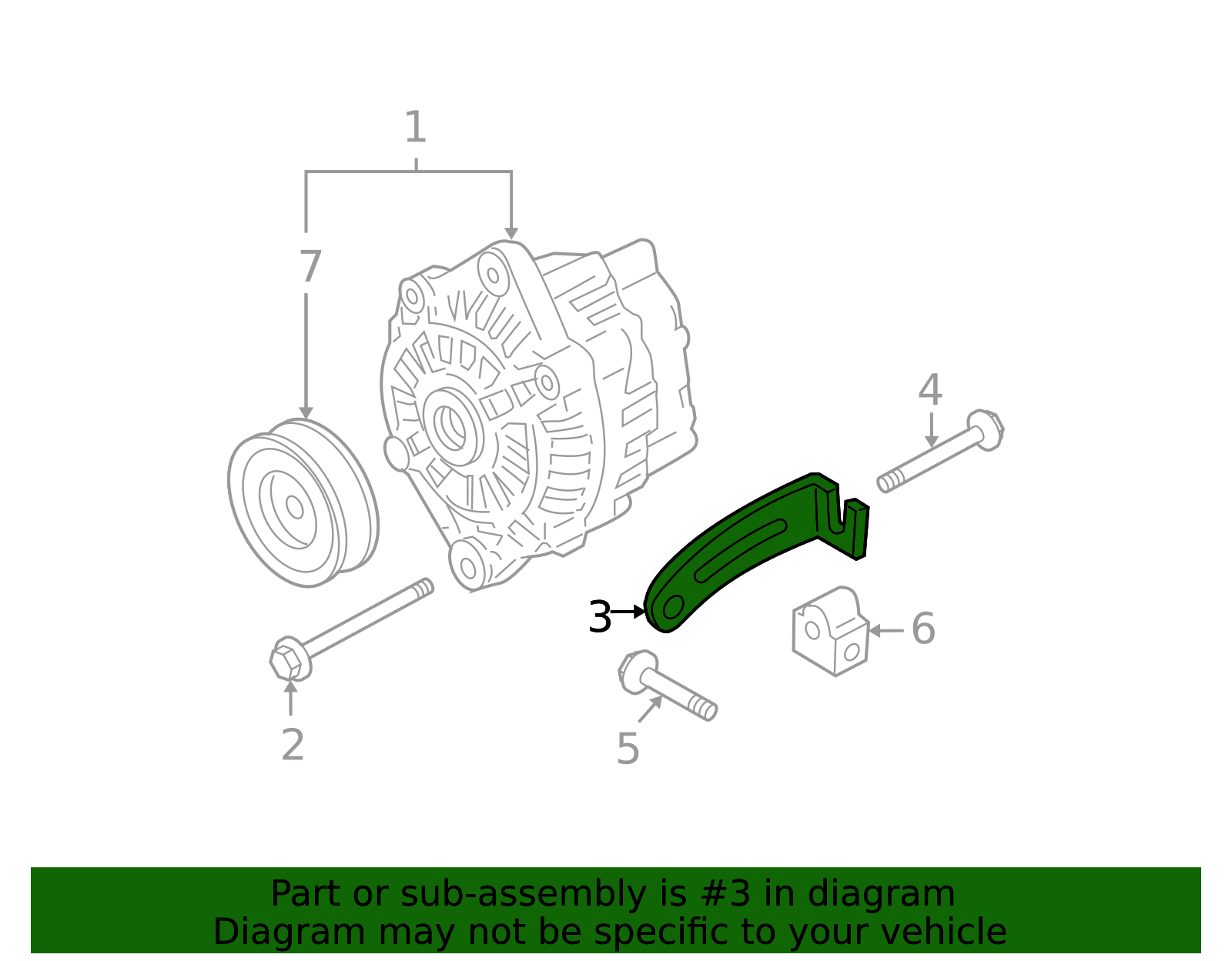 37461-26050 - High-Quality Adjust Bracket for AutoNation Parts
