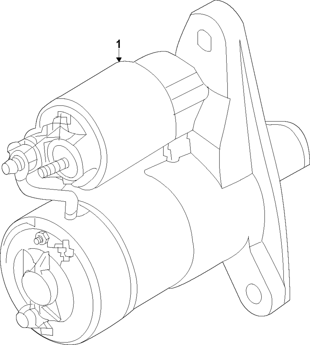 2023-2025 Nissan Starter 23300-6LY0A | Temecula Nissan Parts