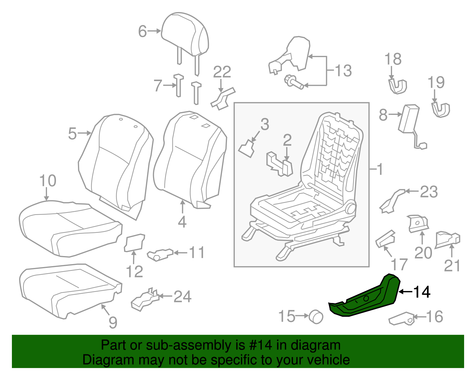 71812-0E060-E0 - Outer Side Panel - 2010-2013 Toyota Highlander | Nucar ...