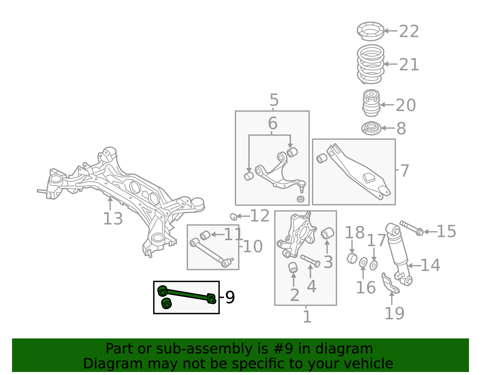 Trailing Arm 55100-2B100 | Kia Automotive Parts