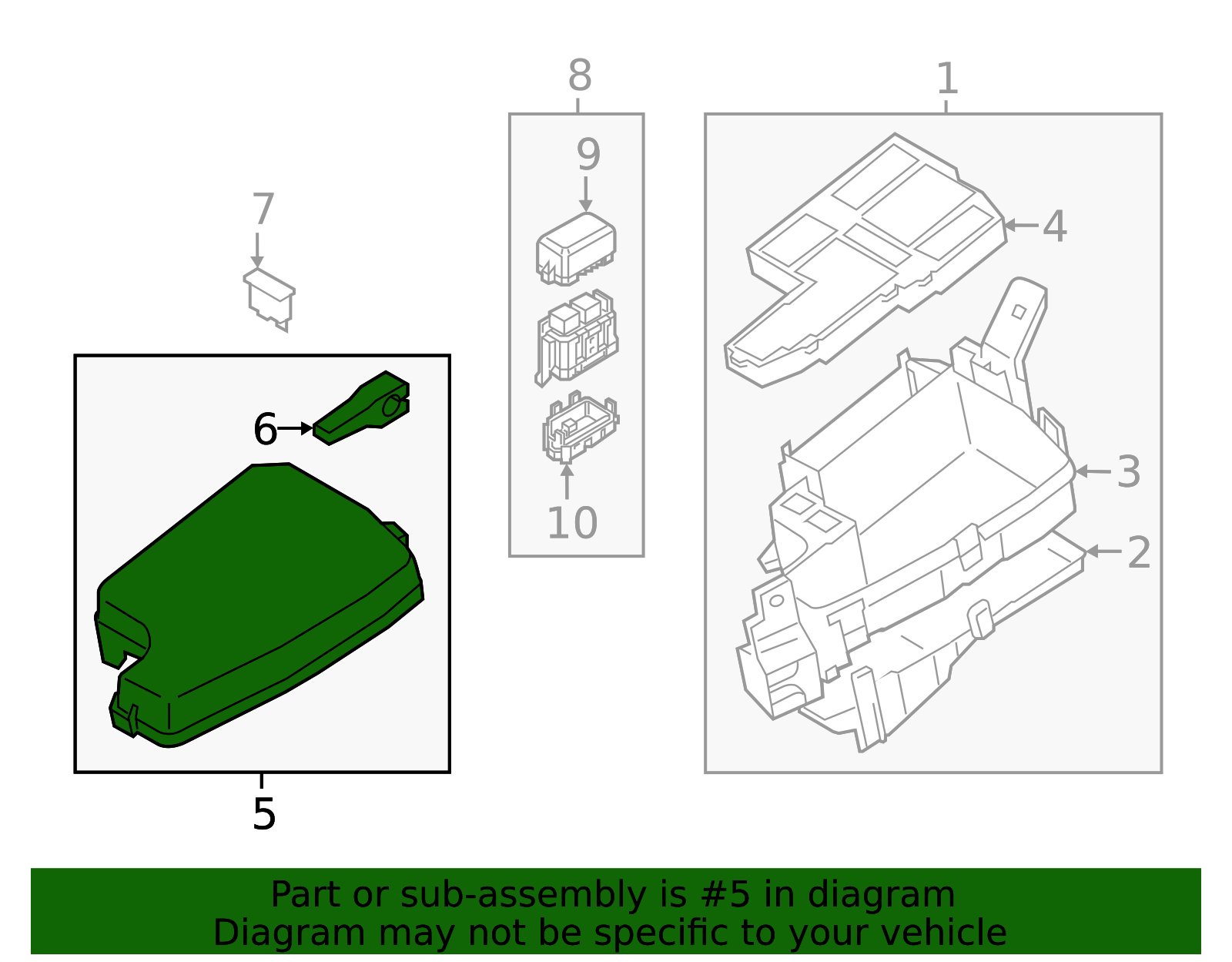 GBEF-66-76YB - Fuse Box Cover - 2018-2021 Mazda 6 | Mazda Swag