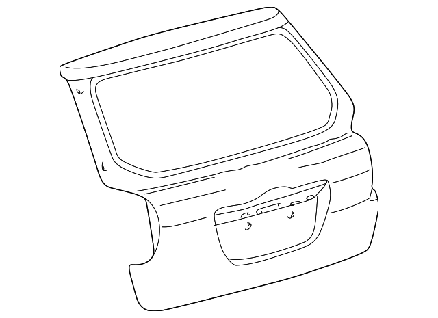 Genuine OEM Toyota Liftgates | Toyota Parts Center