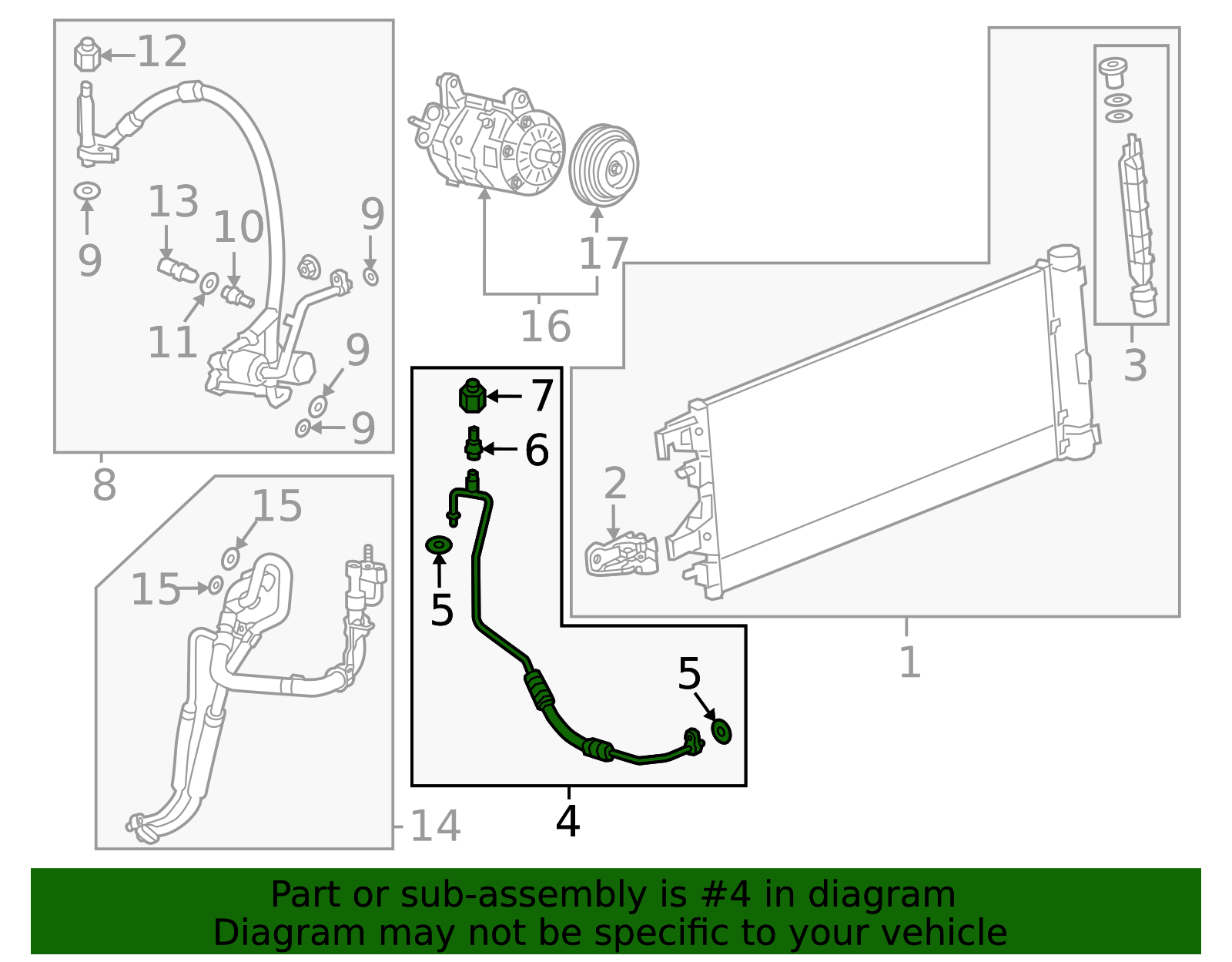 2021-2025 GM Discharge Hose 86593288 | Capital Chevy Parts