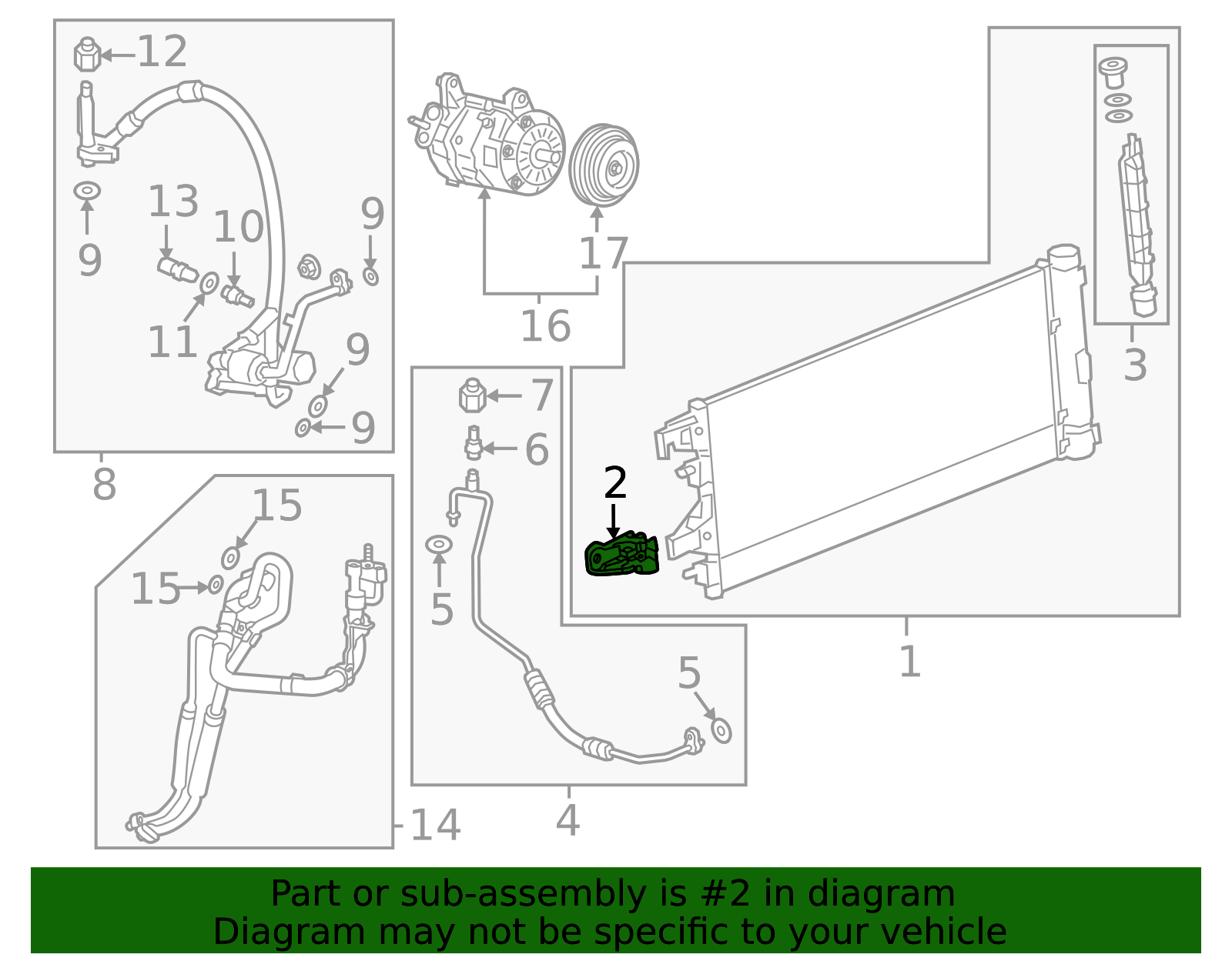 84364891 - High-Quality Air Conditioning Condenser Bracket for 2021 ...