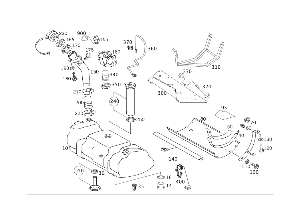 2003-2018 Mercedes-Benz Connector Coupling 005-997-54-89 | Mercedes ...