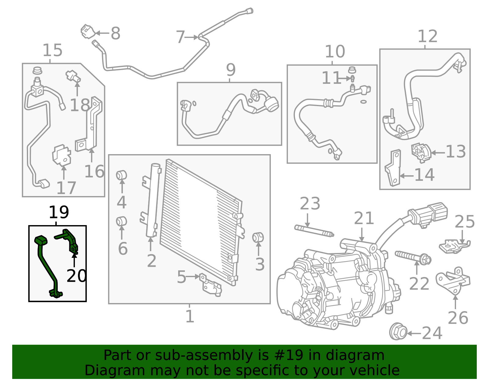 2024-2025 Toyota Tacoma AC Tube 88710-AK030 | Toyota Parts Center
