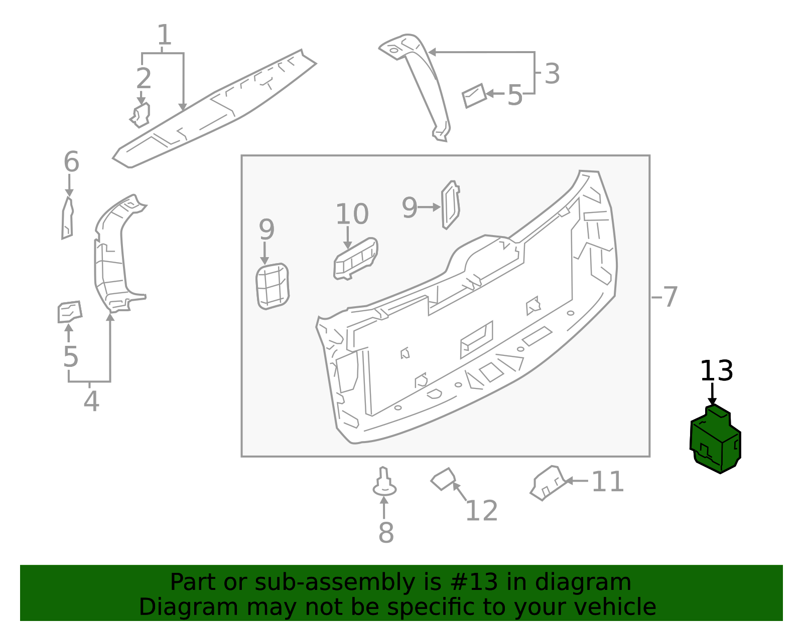 25140-1LA0A - High-Quality Switch for 2011-2024 Infiniti | AutoNation Parts