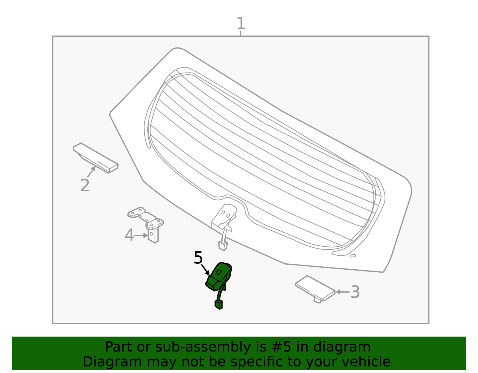 2017-2021 Kia Rear Camera 95760-G5000 | GetOEMParts.com