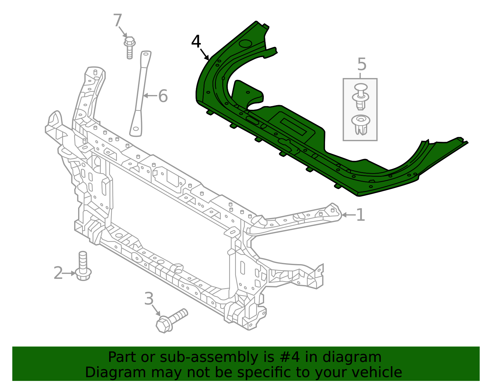 2015-2020 Hyundai Sight Shield 86361-B1100 | MotorMotor