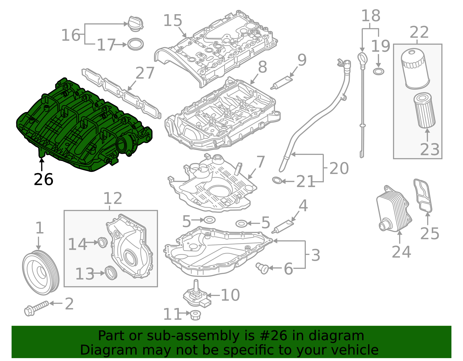 2018-2024 Volkswagen Intake Manifold 06L-133-201-ET | VW Direct Auto Parts