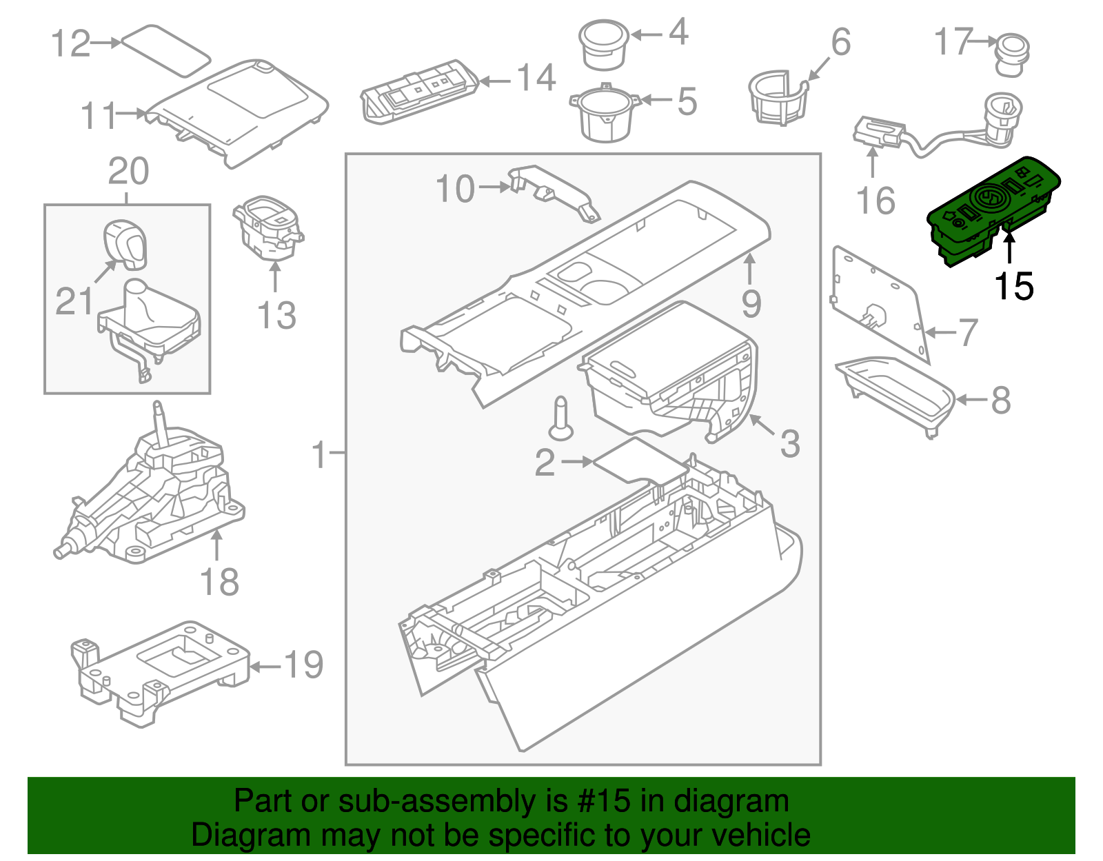 2013-2015 Land Rover LR2 | Socket | LR044901 | Express Land Rover Parts