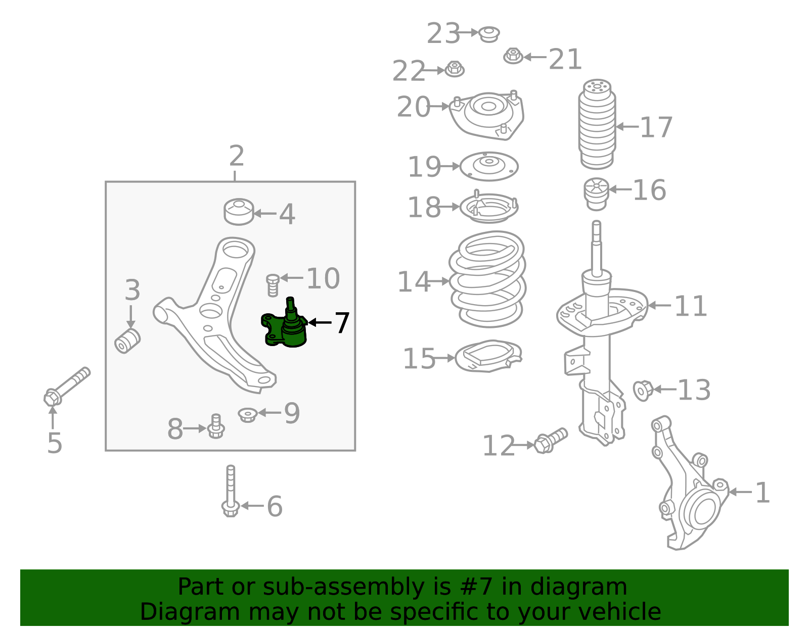 54530-S0100 - High-Quality Suspension Ball Joint for 2019-2023 Hyundai ...
