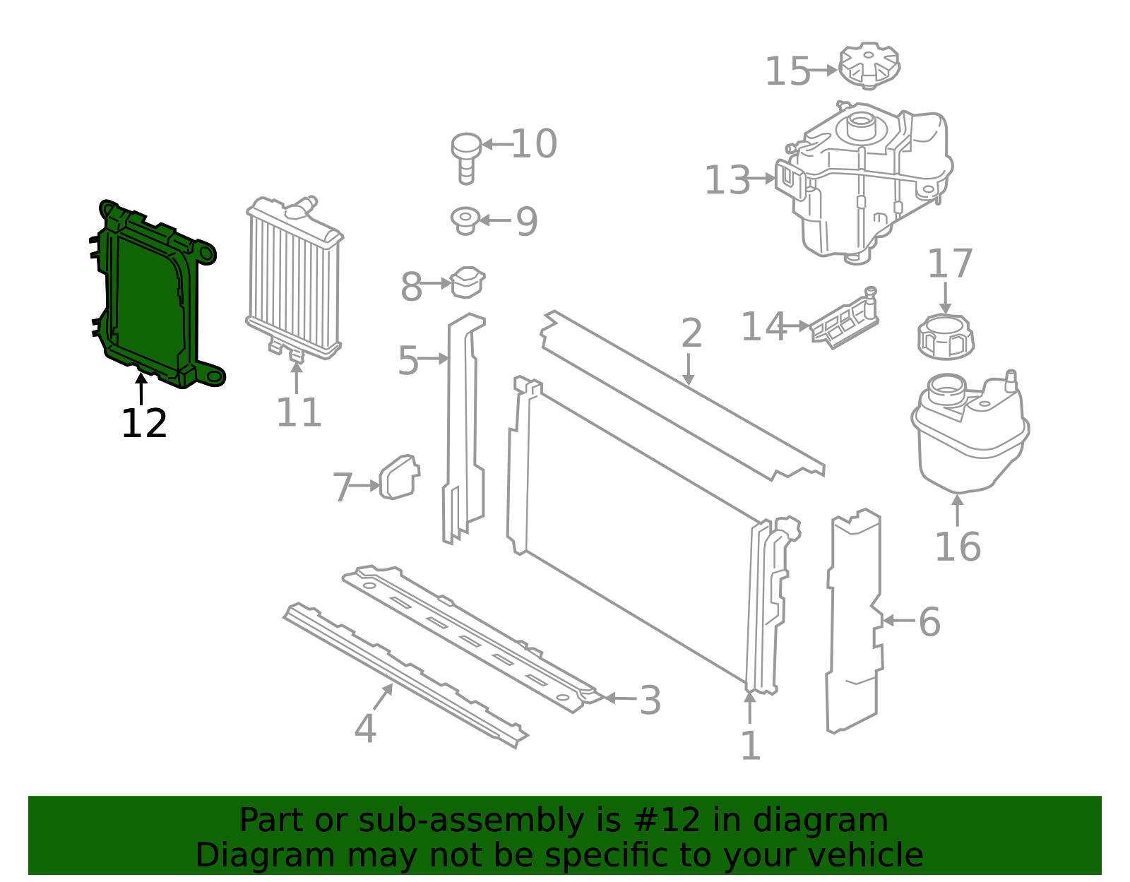 17218625445 - 2016-2021 BMW Mount Frame (17-21-8-625-445) | BMW of ...