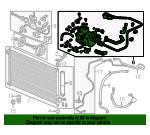 2013-2015 Honda Civic Hybrid A/C HVAC Compressor | Genuine Honda Parts