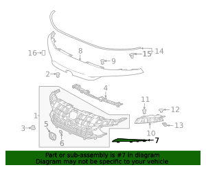 OEM 2022-2024 Honda Civic Side Trim 71202-T20-A01 | Honda Automotive Parts