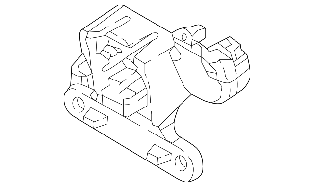 2018-2021 Volkswagen Tiguan Mount 5NA-980-561-A-9B9 | vwpartscenter