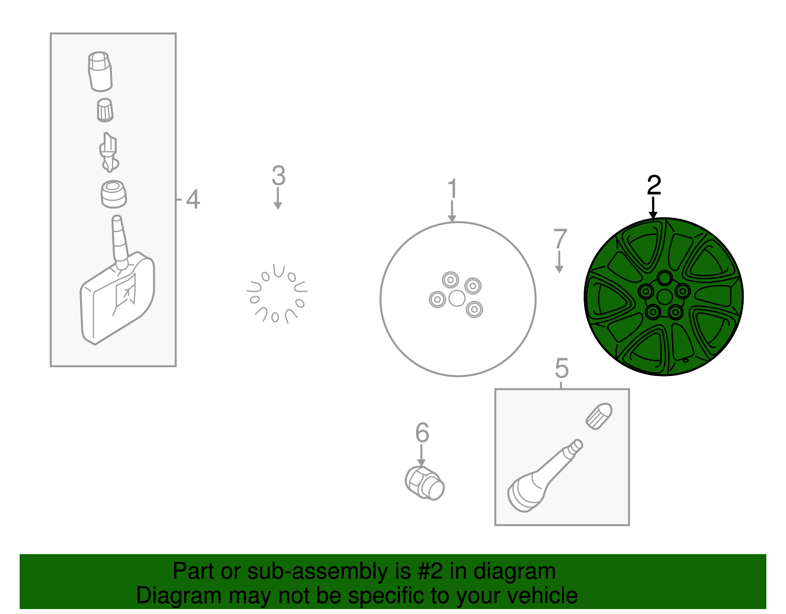 9965-29-6570 - Mazda Wheel, Alloy 2012-2015 Mazda 5 | Performance Auto ...