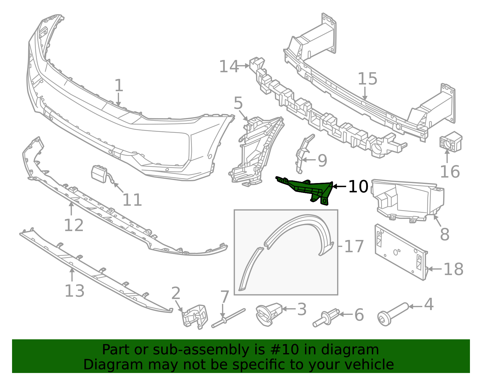 9Y0-807-959-D-OK1 - High-Quality Inner Duct for AutoNation Parts