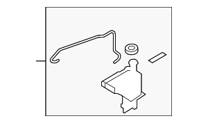 21710-1FA0A - Reservoir Assembly 2009-2014 Nissan Cube | Sullivan ...