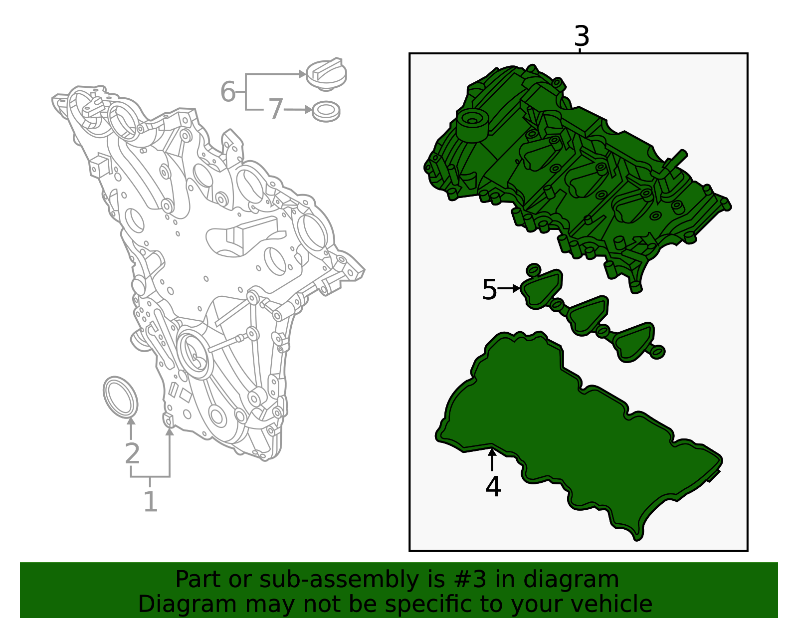 22410-3N300 - Valve Cover 2022-2025 Kia Carnival | Kia.Parts Store