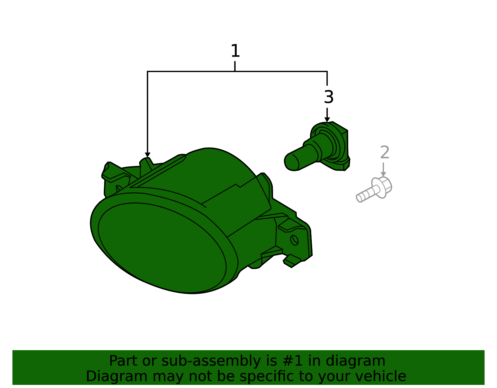 26150-9B91D - Fog Lamp Assembly Official Nissan Parts Store