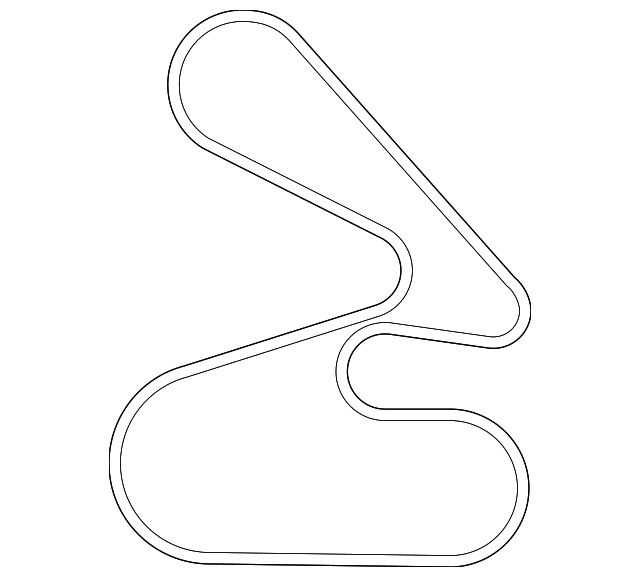 Genuine OEM Acura - Serpentine Belt Part# 38920-RCA-A01 | Acura Parts ...
