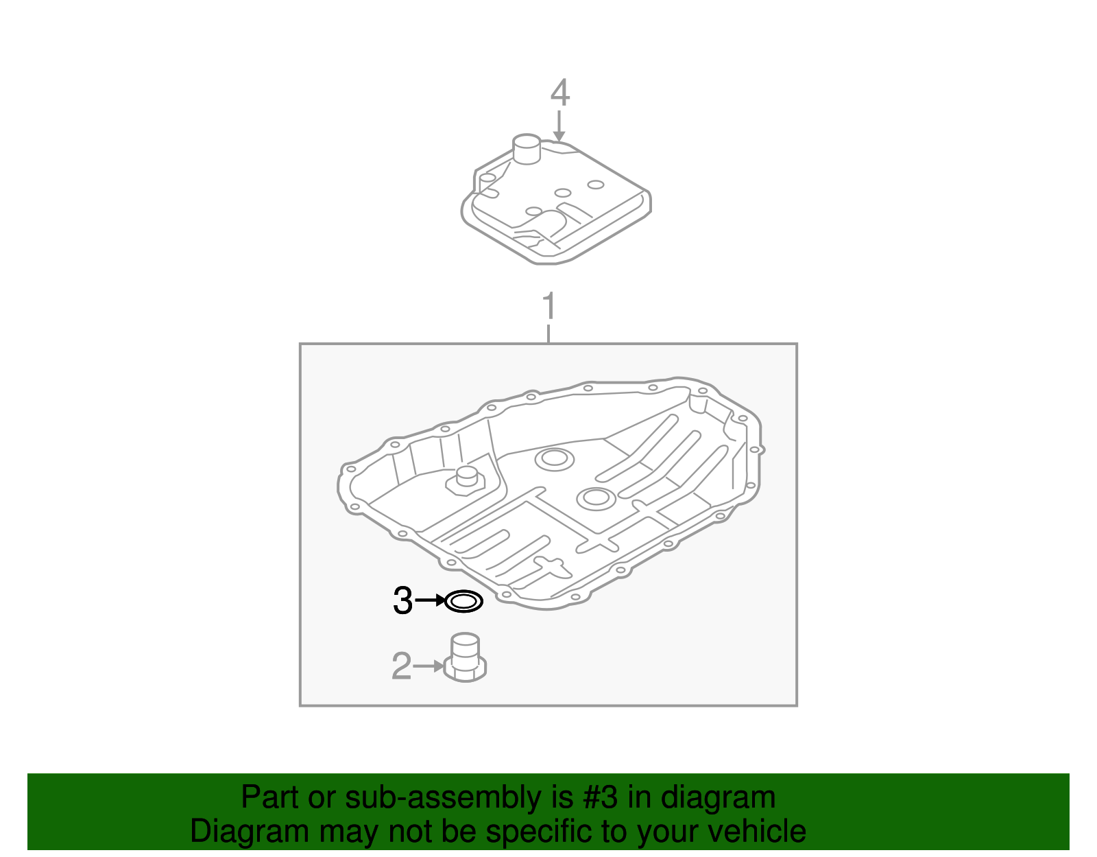 21513-11000 - Drain Plug Washer 2007-2009 Kia | Kia.Parts Store
