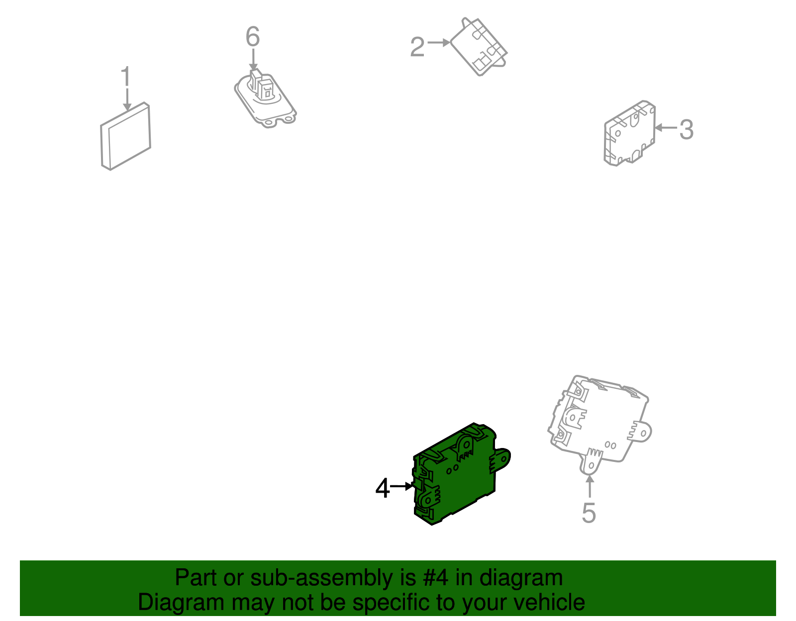 Genuine OEM Control Module Part# LR117887 Fits 2018-2023 Land Rover: Up ...