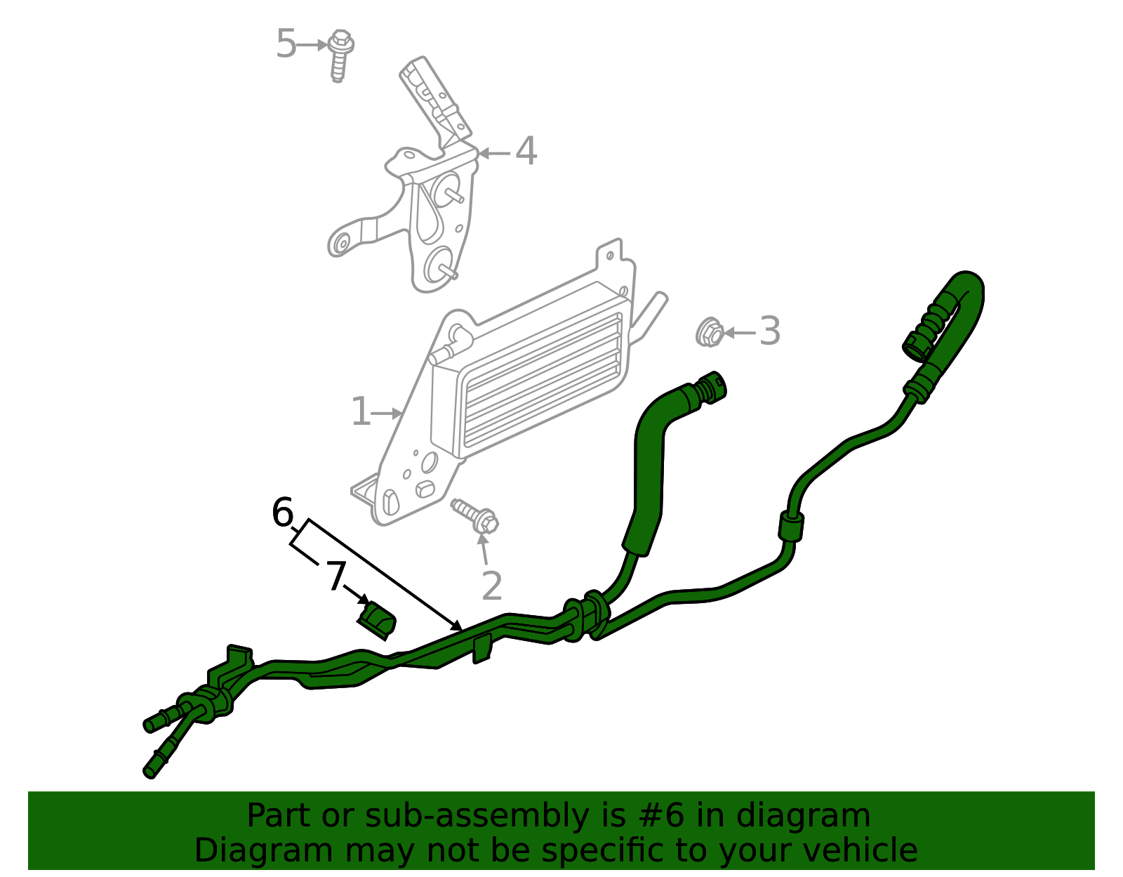 RL3Z-7G071-B - Tube Assembly | Dealer Auto Parts