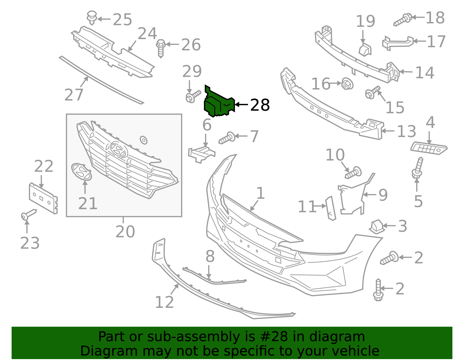 Genuine Distance Sensor for 2019-2020 Hyundai Elantra | Part# 99110 ...