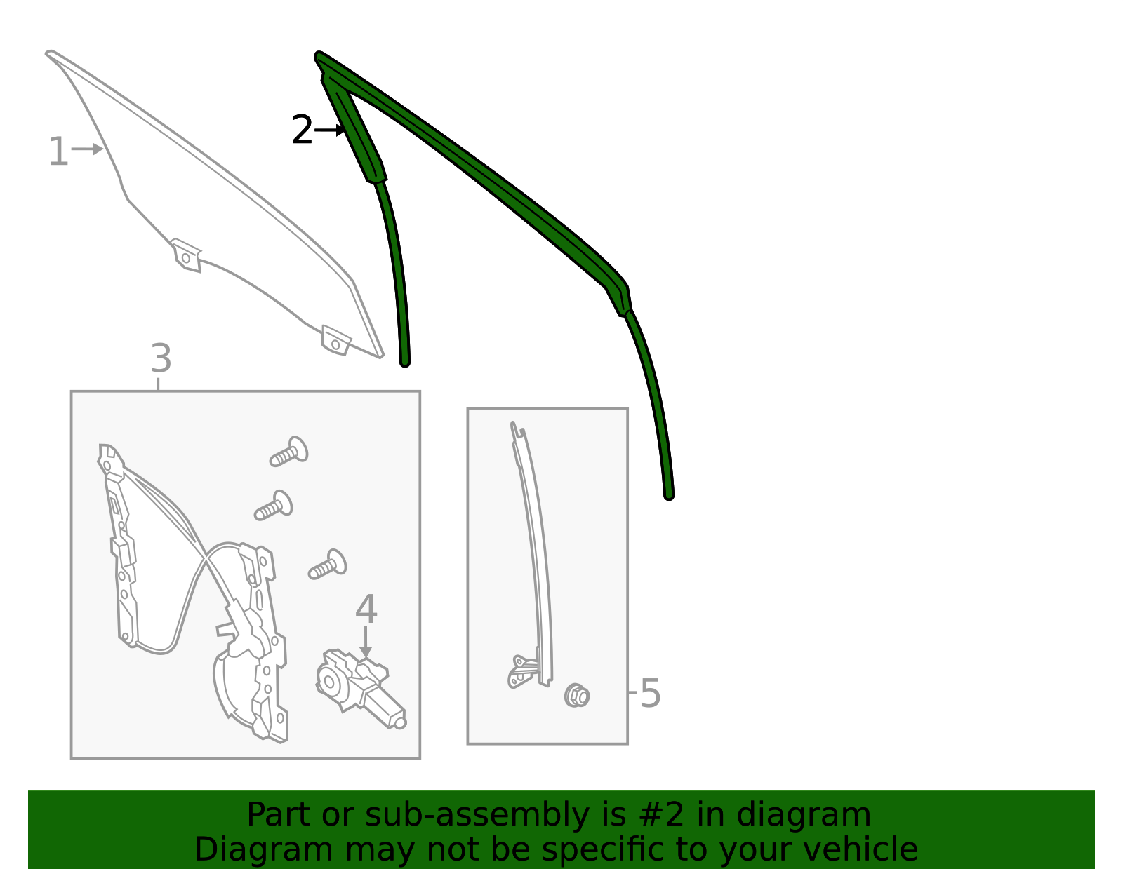2019-2023 Ford Ranger Run Channel EB3Z-2121596-A | Awesome Parts Ford