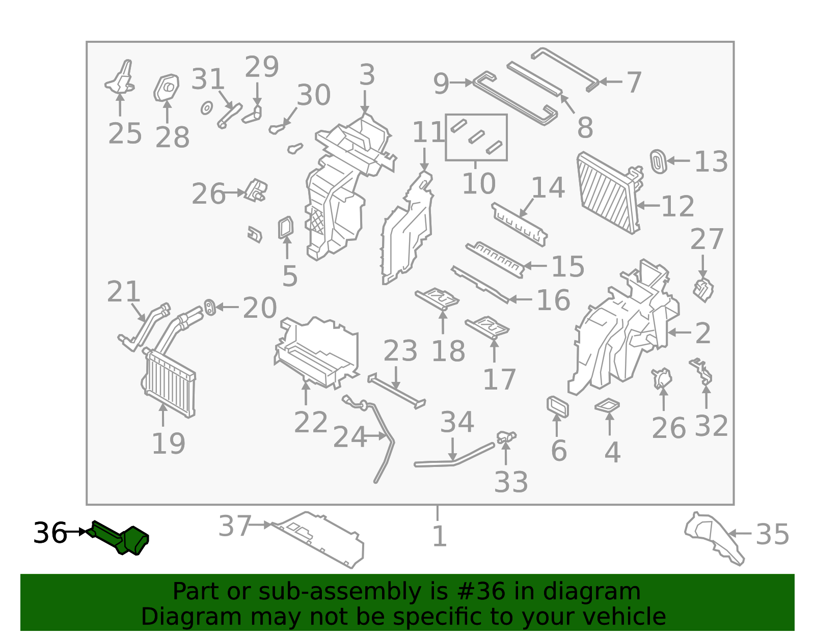 2013-2019 Hyundai Outer Duct 97279-2W000 | OEM Parts Online