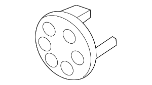 2011-2015 Nissan Hole Cover 62256-JG000 | Nissan RVA