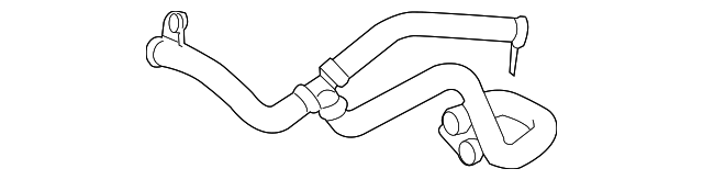 C2Z20520 - Heater Hose 2013-2015 Jaguar XF | Jaguar of Raleigh Parts